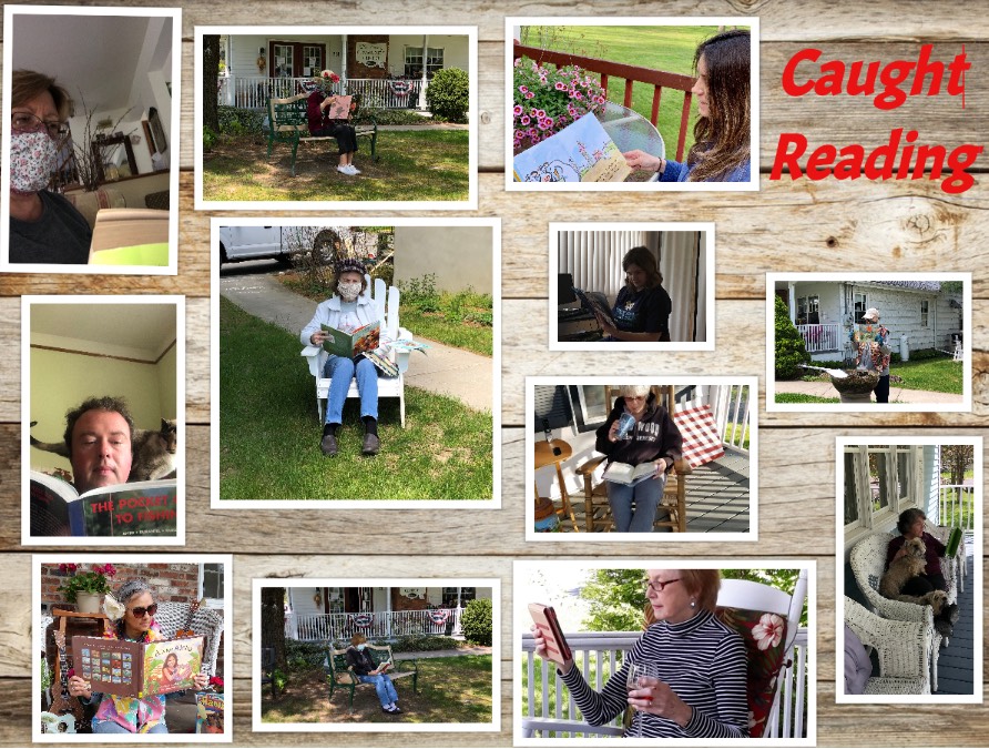 May is “Get Caught Reading” Month – Our staff “GOT CAUGHT” | Pine Bush ...