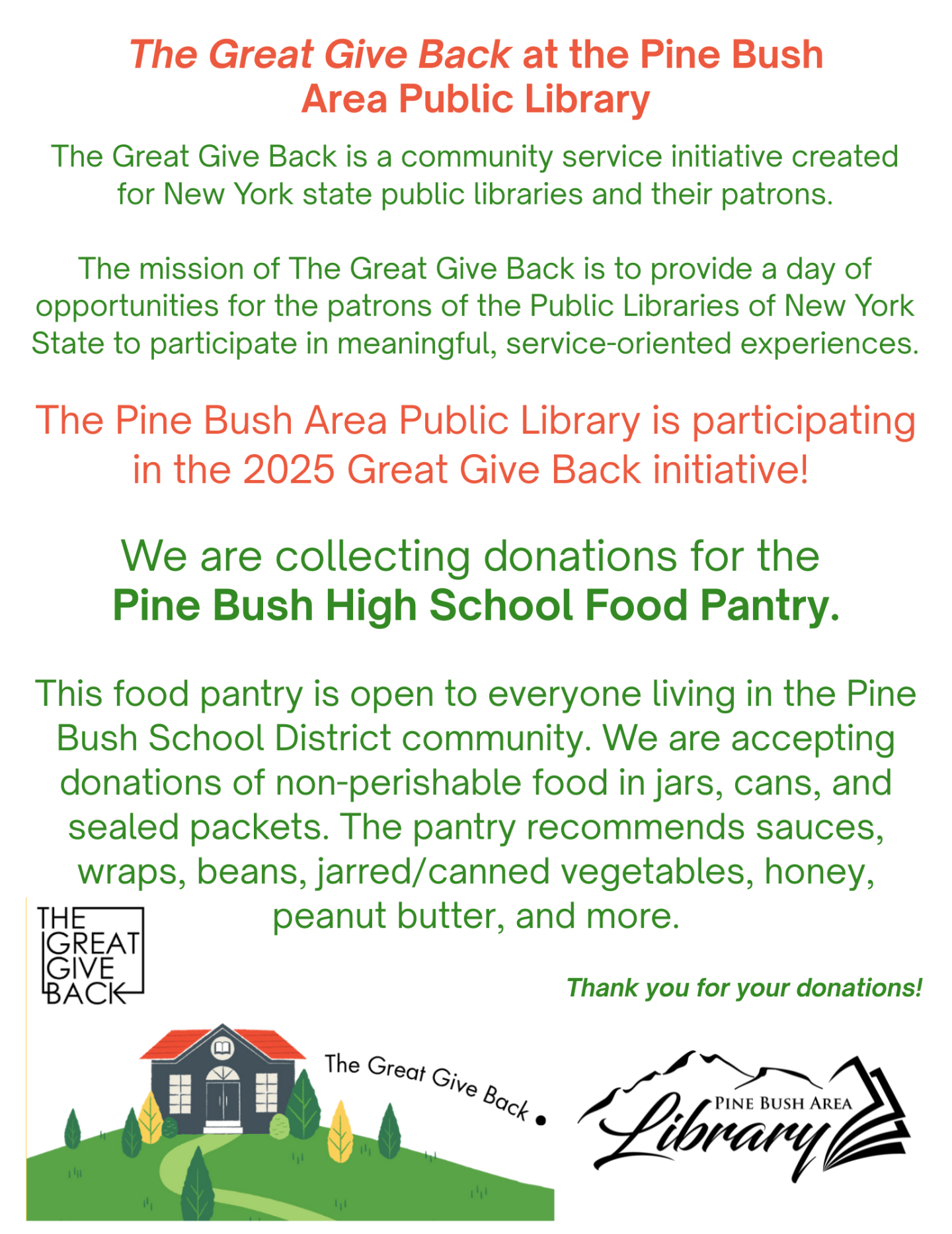 Pine Bush Area Public Library | Serving residents of the Town of ...